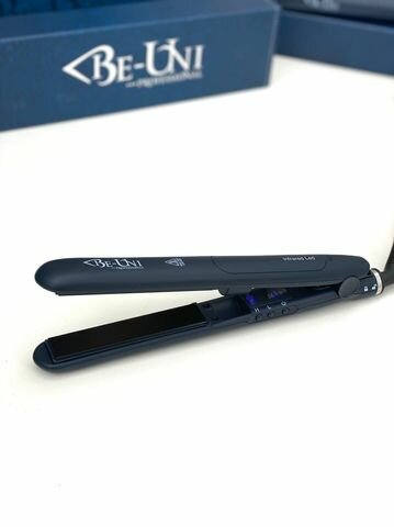 Щипцы выпрямители Be-Uni Diving Pro Iron турмалиновый кварц, терморегулятор, темно синие