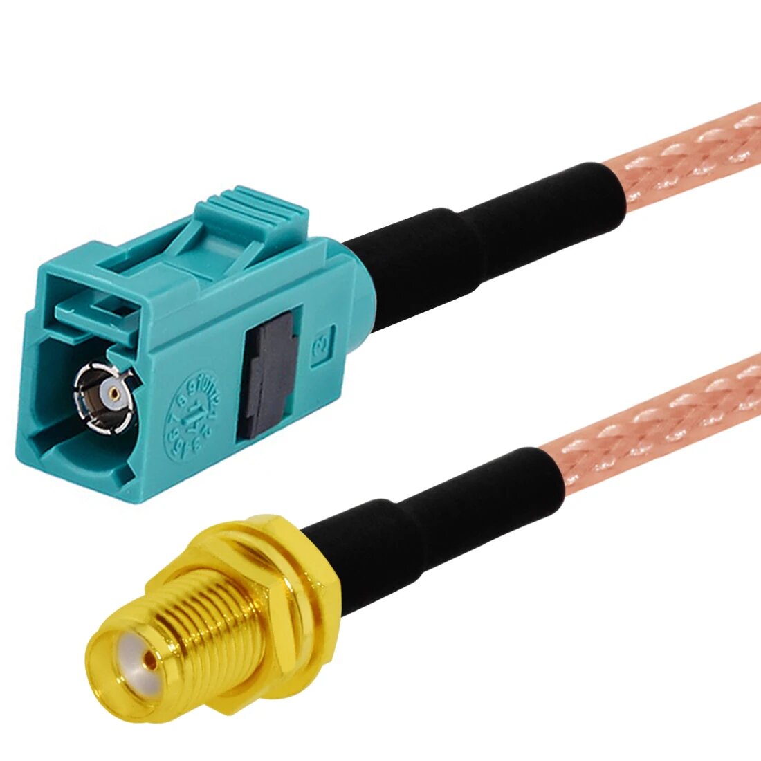 Кабель RG316 SMA-Fakra, 50 см, Цвет: SMA-Fakra Z
