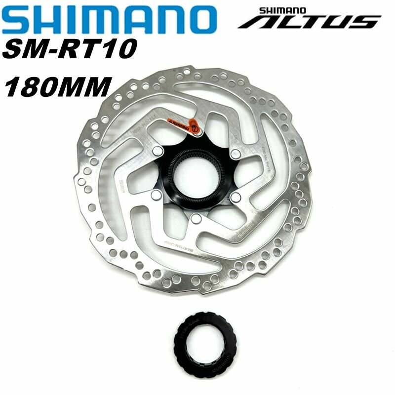 Тормозной диск Shimano SM-RT10, 180мм, Center lock (с локрингом)