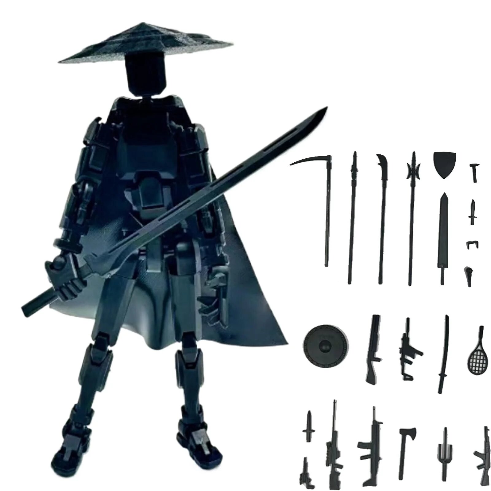 Набор фигурок Titan 13, фигурка T13, фигурки, напечатанные на 3D-принтере, подвижные многошарнирные фигурки, фигурки-ман