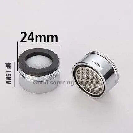 Латунный аэратор для смесителя Zelsaide 16/18/20/22/24/28 мм 24mm male