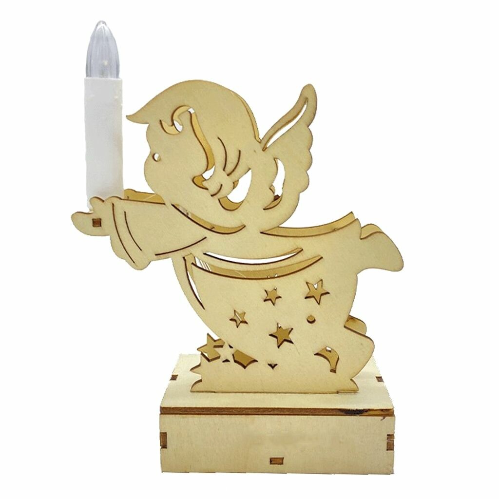 Рождественский ангел со свечой