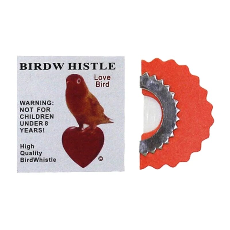 MOONBIFFY Птичий свисток Красный