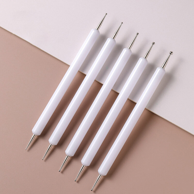 УФ-гель для рисования ногтей, ручка для точек, акриловая ручка, стразы, дерево, двухсторонняя кисть, салонное украшение, маникюрные инструменты, магазин Yao