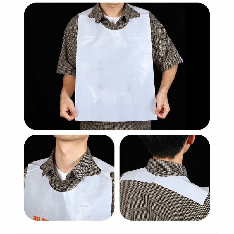 Нагрудник для ресторана ABS пластик 36x60см, 25шт.