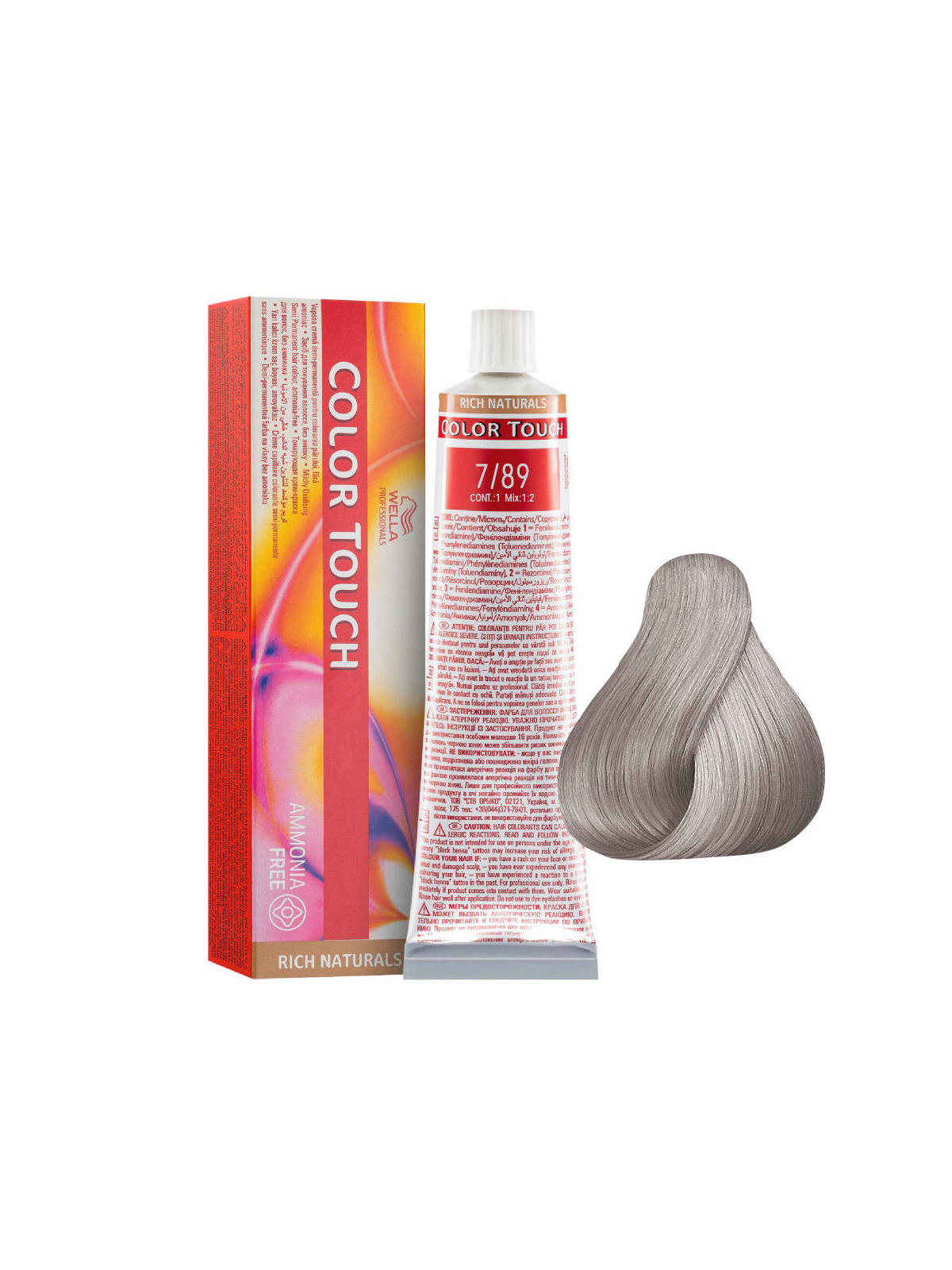 Wella Color Touch 7/89 - Тонирующая краска без аммиака блонд жемчужный сандре 60 мл