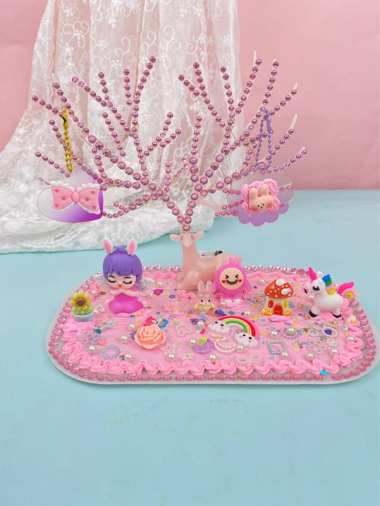 Набор для творчества для девочек / ночник светильник своими руками