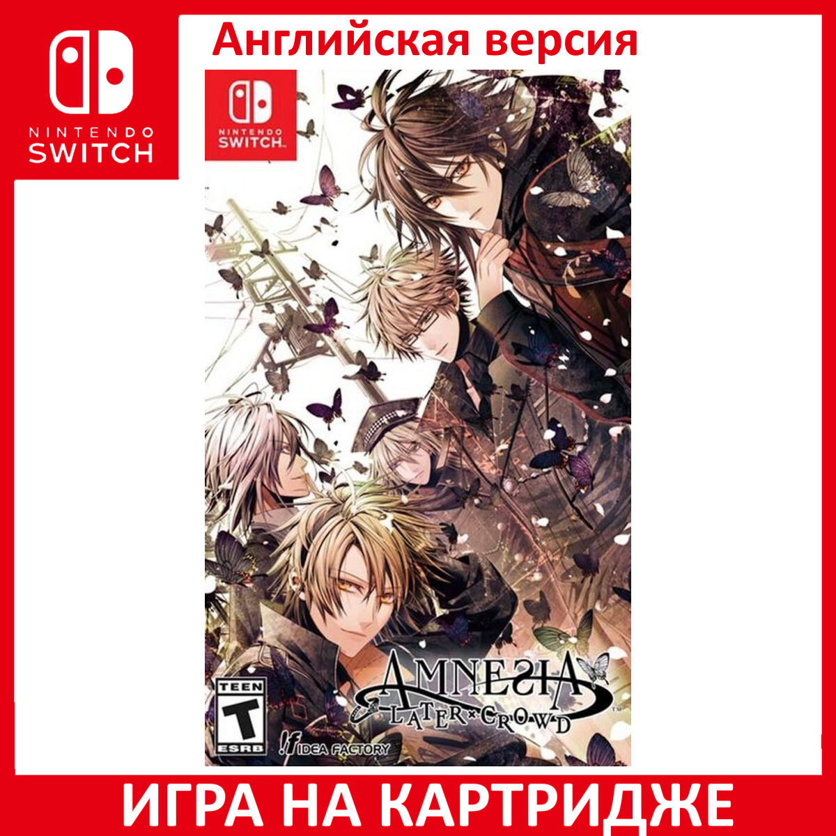 Игра Amnesia: Later x Crowd Switch Английский язык Картридж на Nintendo Switch