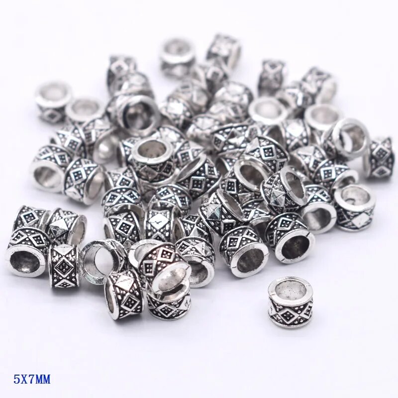 Бусины-разделители YanQi античное серебро 20/50 шт. HJ30-20pcs