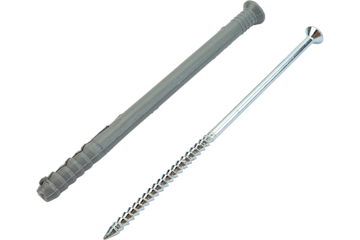 VIP дюбель-гвоздь потайной для бортика 8х120, крепеж 5 шт, 20824 для мебели