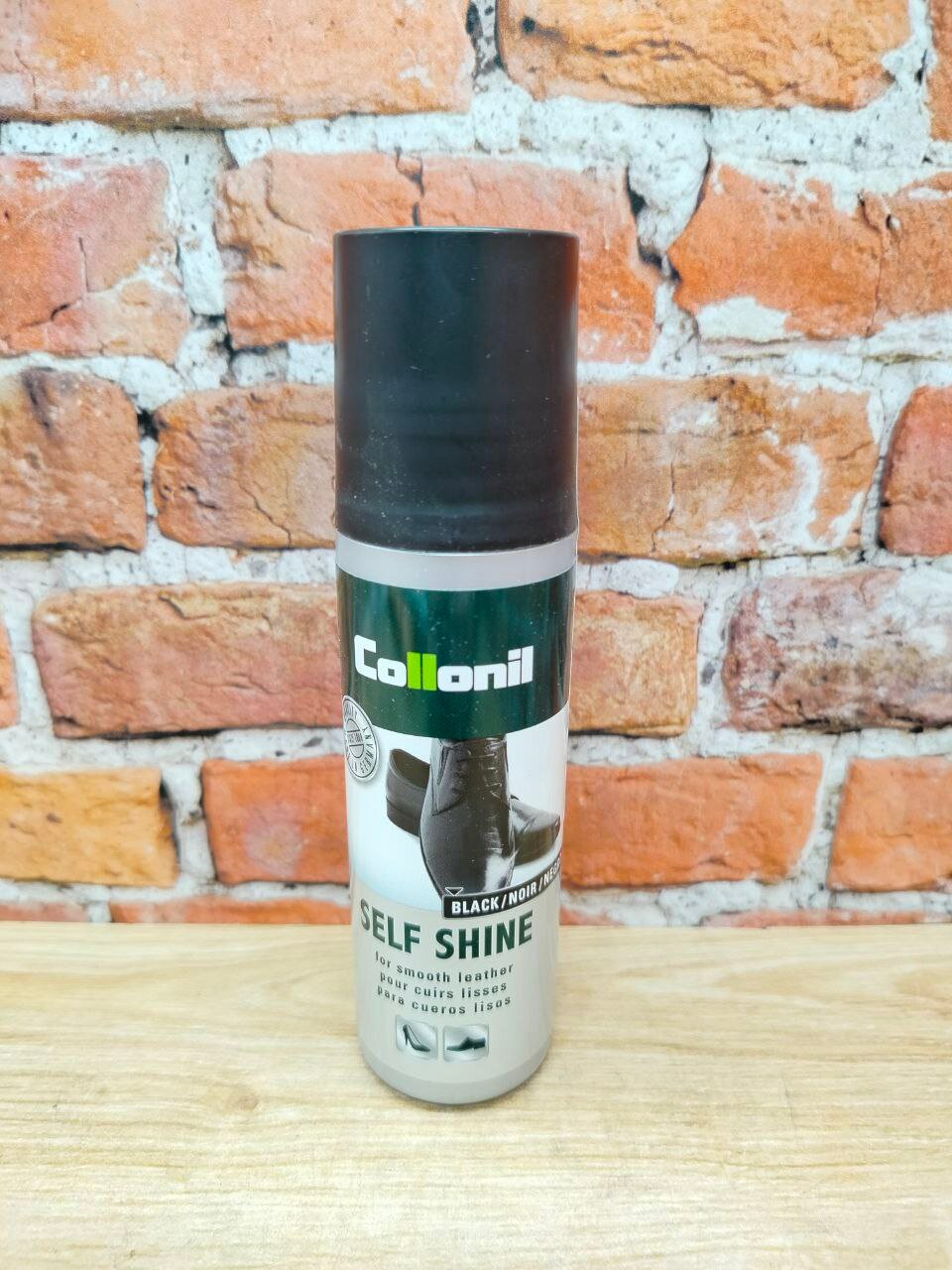 Collonil Self Shine Эмульсия на восковой основе для придания блеска без полировки Черный 100 мл