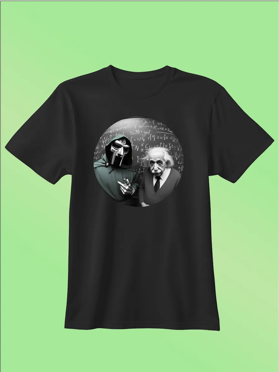 Футболка эйнштейн доктор дум