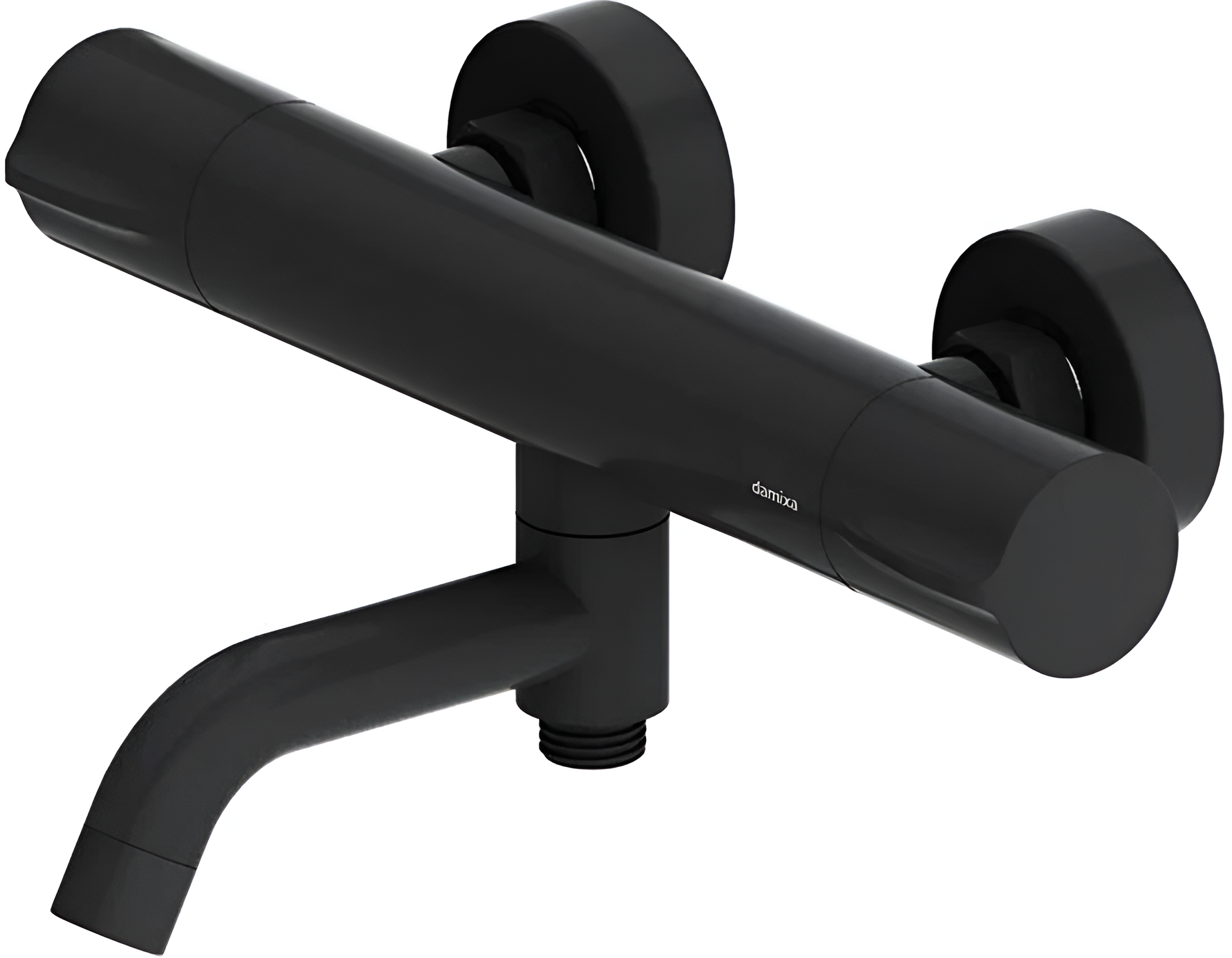Смеситель термостатический Damixa Venus, для ванны, корпус из латуни, черный