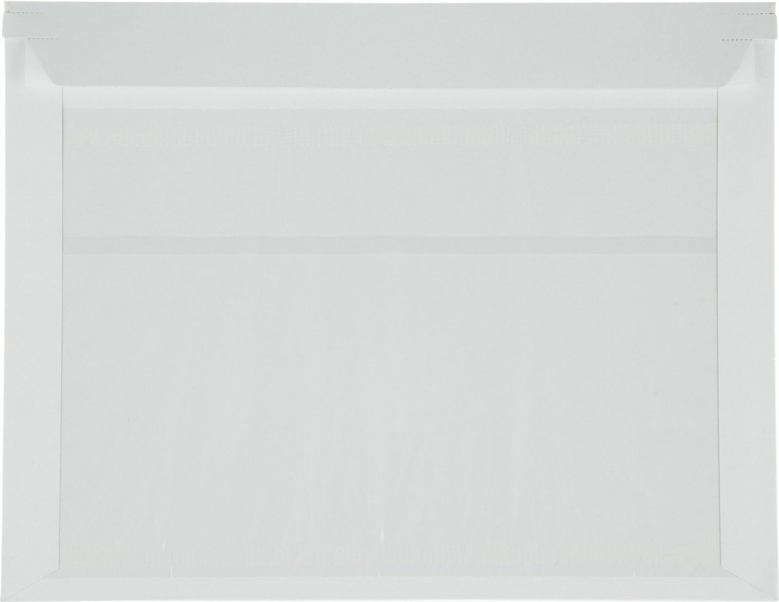 Конверт курьерский Bong белый с карманом 265х340 мм, картон 280 г, 10 шт