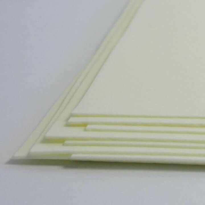 Фоамиран для рукоделия Crystal Art светлый лимон, иранский, 15х20 см, 10 шт