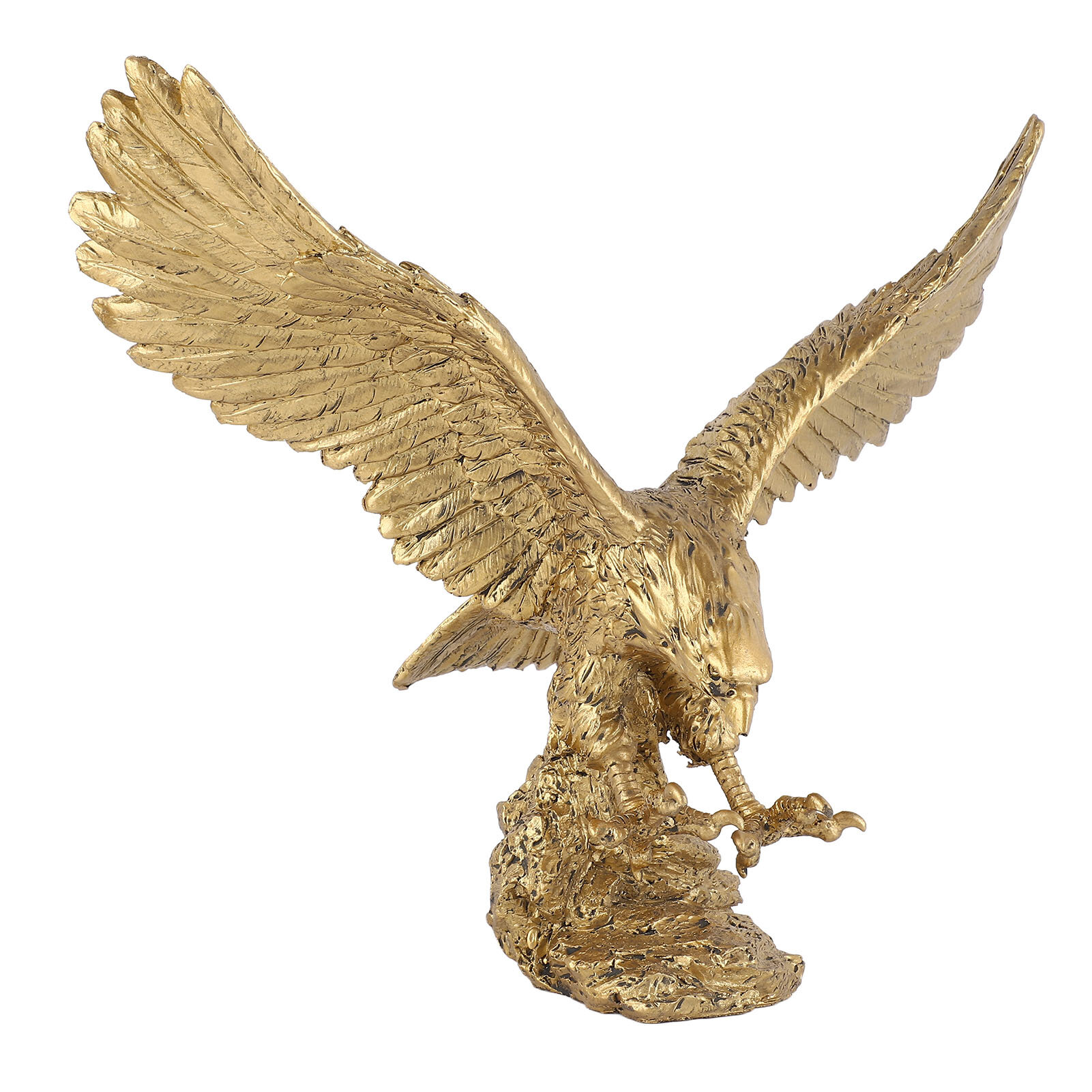 Декоративная статуэтка орла из смолы, яркая декоративная скульптура орла, статуэтка для дома, гостиной, офиса, настольного дисплея