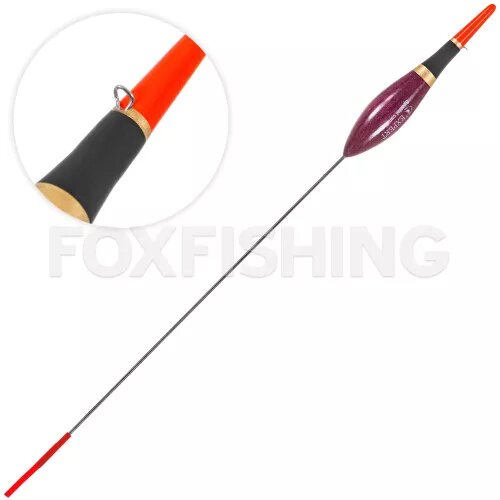 Поплавок Expert 202-67 1,5гр. 16,5см. 1шт. антенна 3,5мм. /цв. Красный
