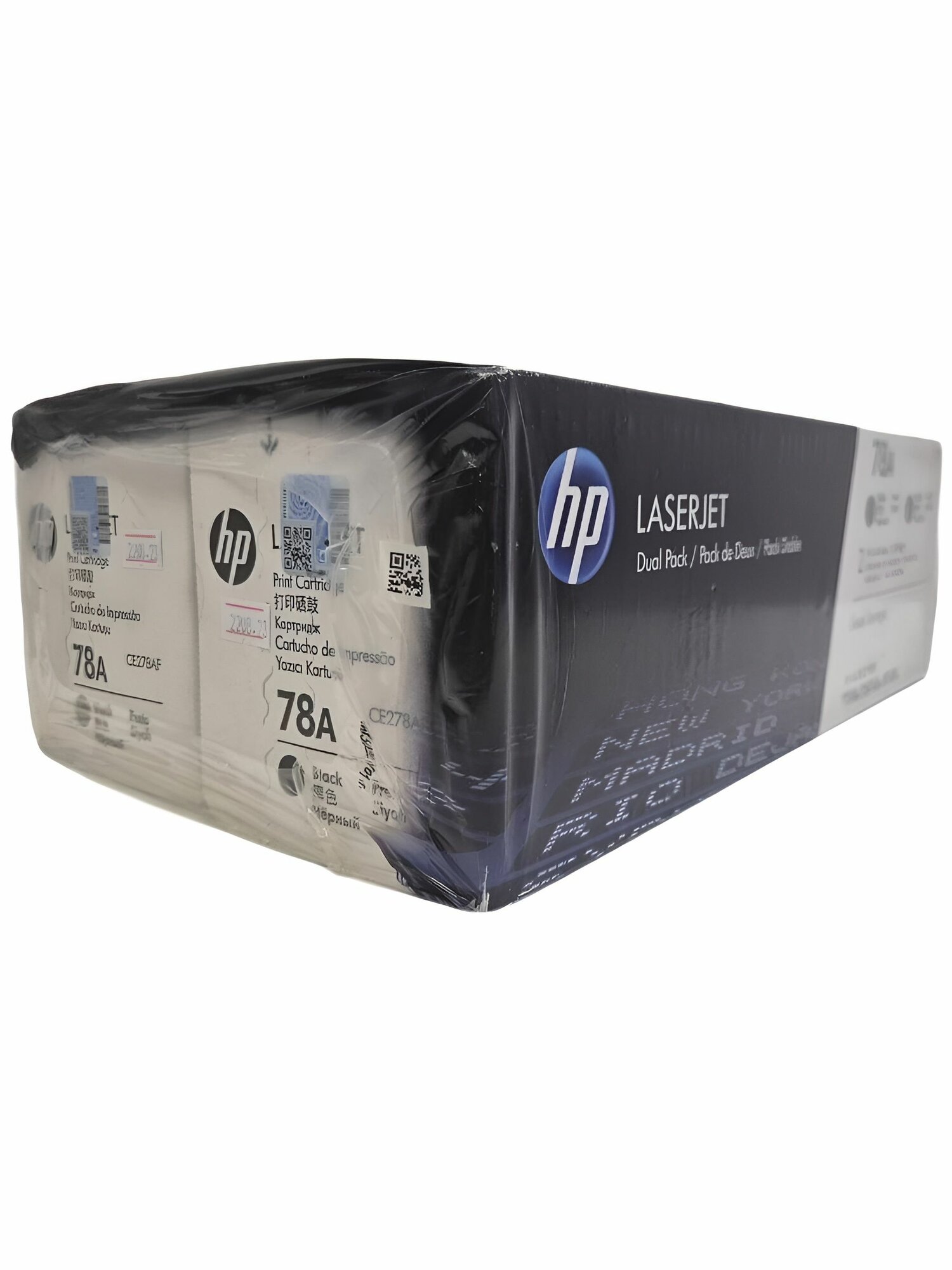Картридж лазерный HP CE278AF (78A) оригинальный, черный (2-Pack) (2 100 стр *2.) для LaserJet M1536/P1566/P1606dn