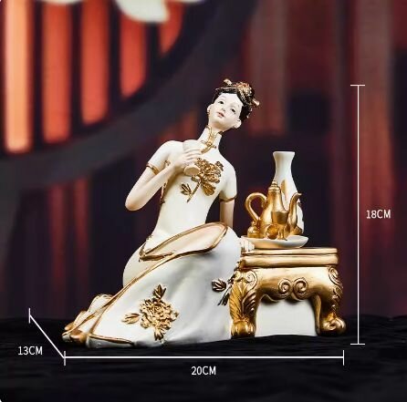 Легкие роскошные женские украшения высокого класса, древние фигуры, новый китайский стиль