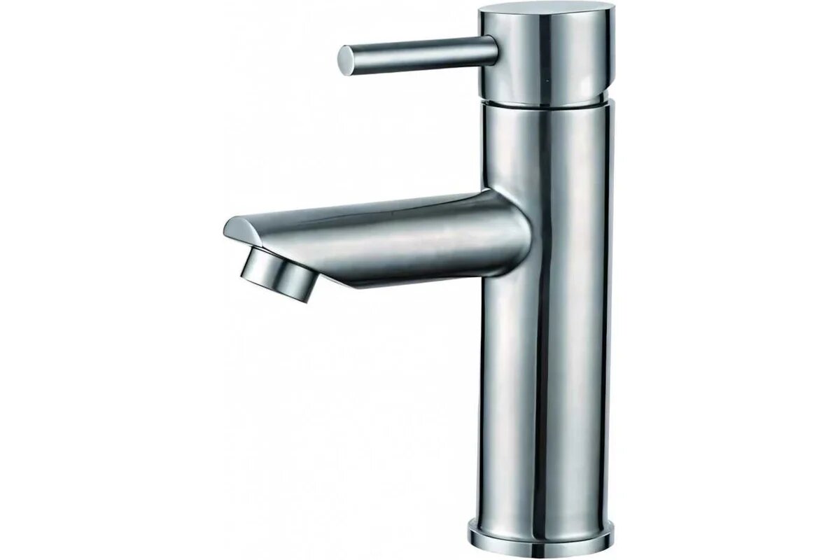 Смеситель для умывальника РМС SUS124-001Fхромированный корпус, керамический клапан