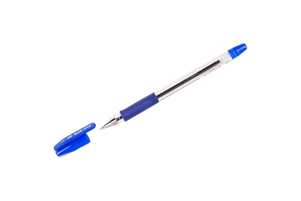 PILOT BPS шариковая ручка синяя 0.7 мм, грип BPS-GP-F-L (в ассортименте) 1 шт