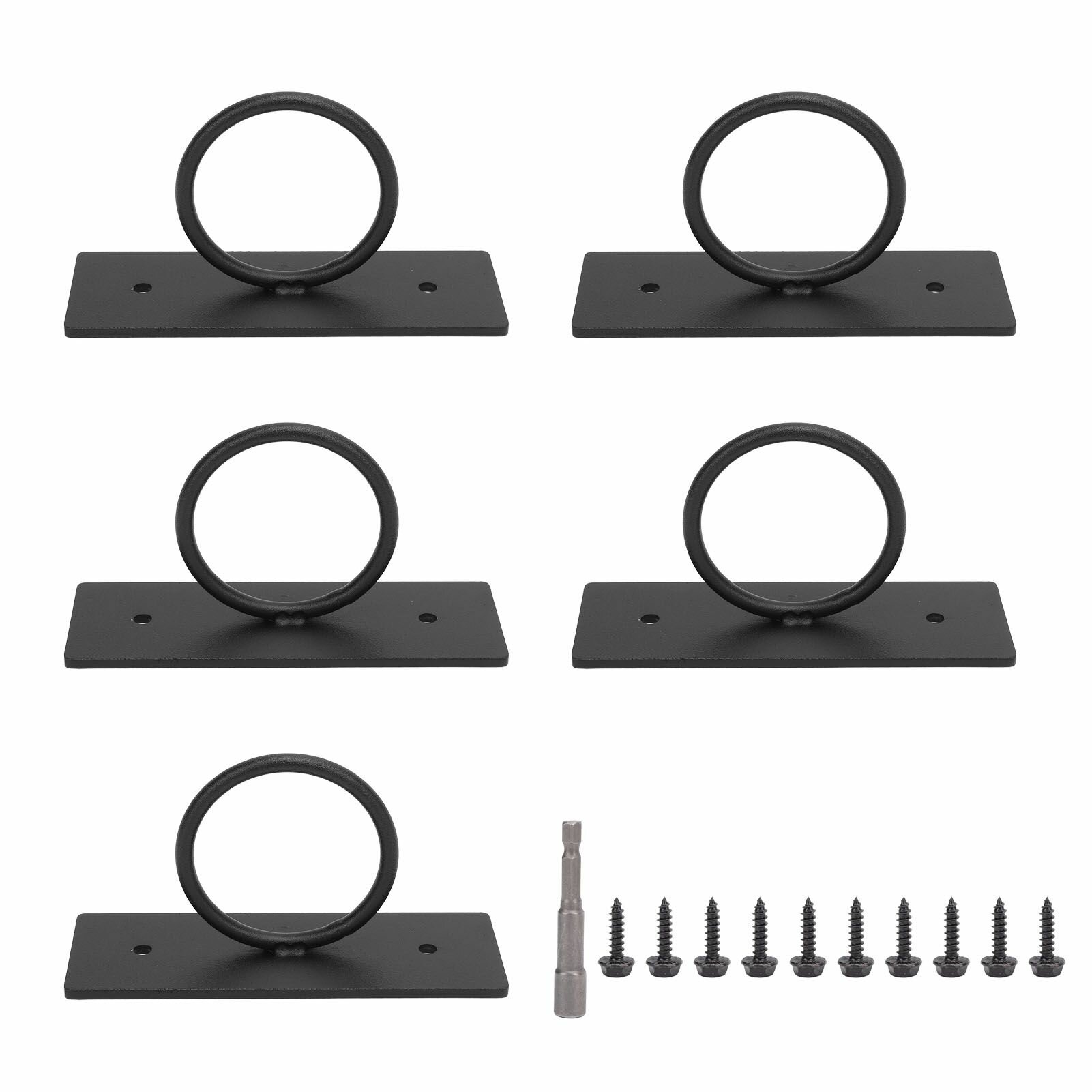 5шт Декоративные держатели для веревок для пеньковых веревок, настенный крючок из нержавеющей стали 304, потолочный крючок для подвешивания растений, простая установка