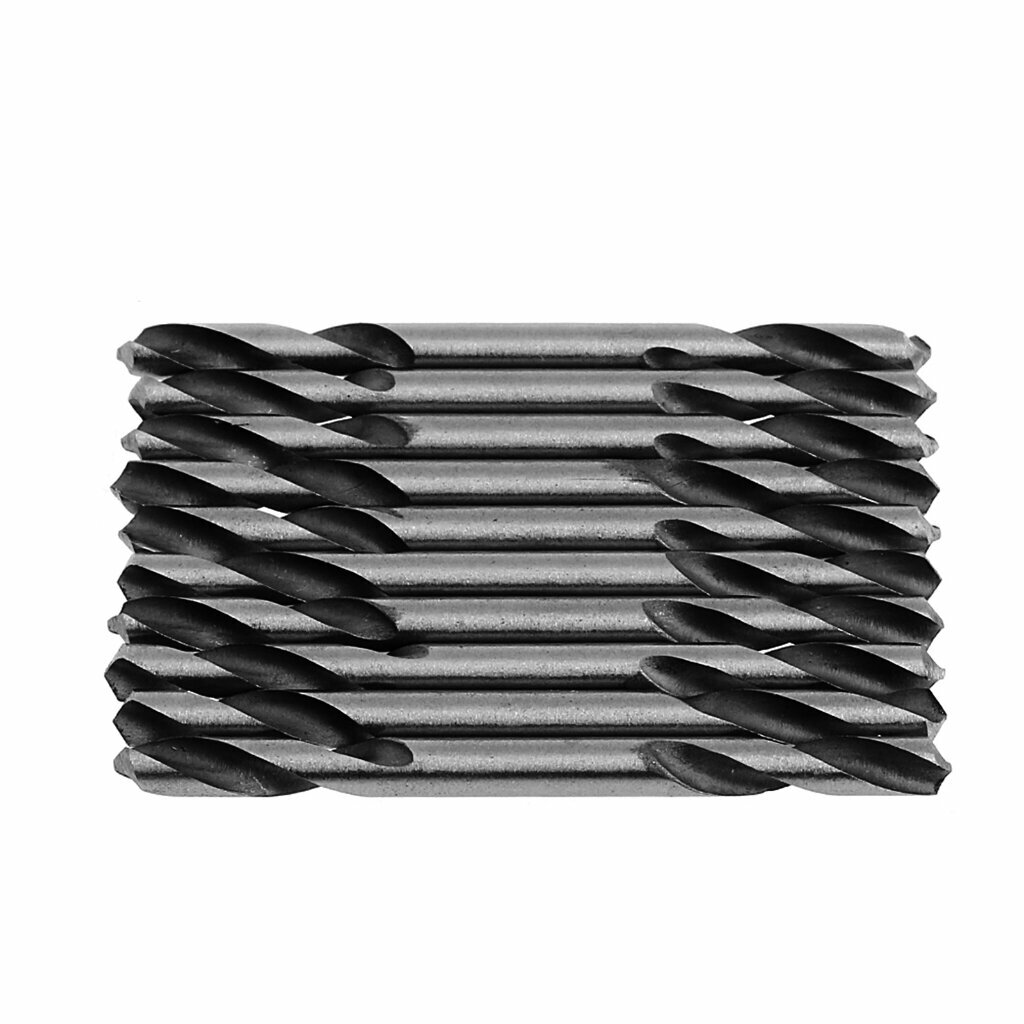 10 шт, спиральное сверло с двойной головкой 4241HSS, 3,5