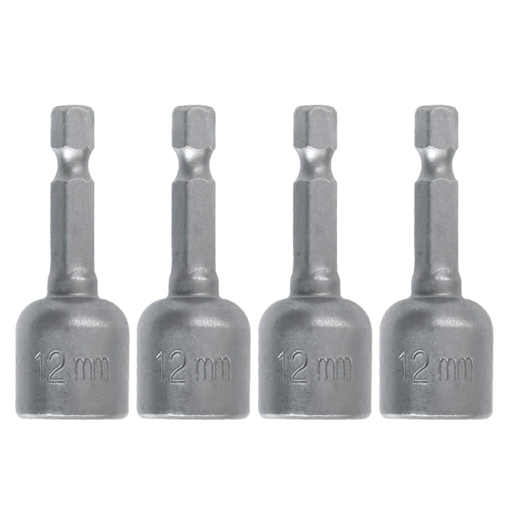 Удар-созвучный магнитный гайка отвертка 1/4 адаптер шестнадцатеричного бурового бита 6-13 мм для силовых упражнений.