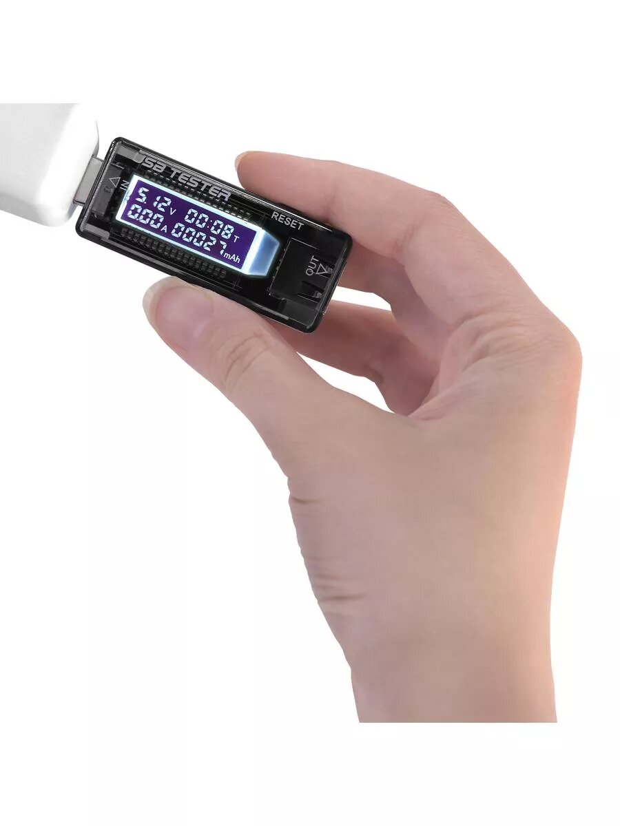 USB- тестер для оценки состояния ЗУ, кабелей мегеон 12010