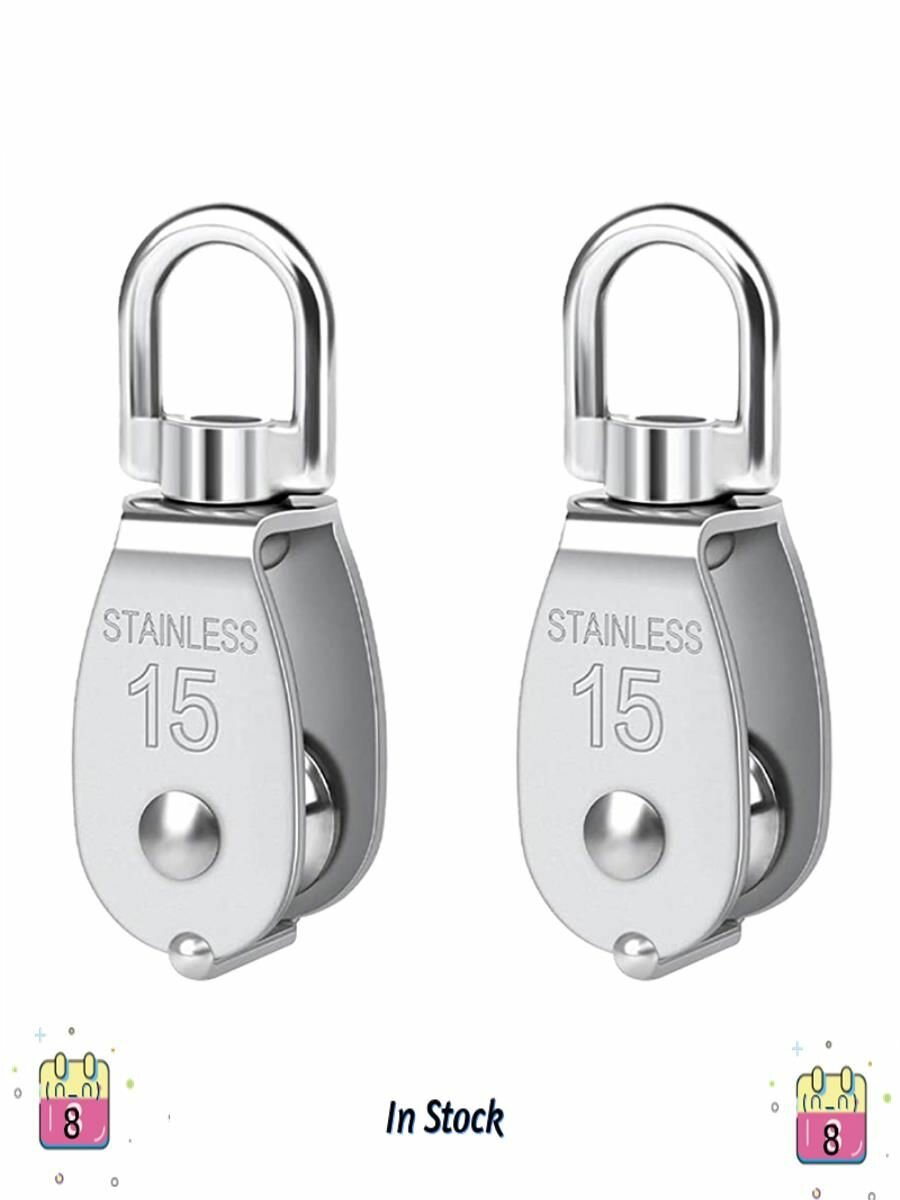 S1Шкив, Одинарный Блок Из Нержавеющей Стали 304, M20, 2 Шт.