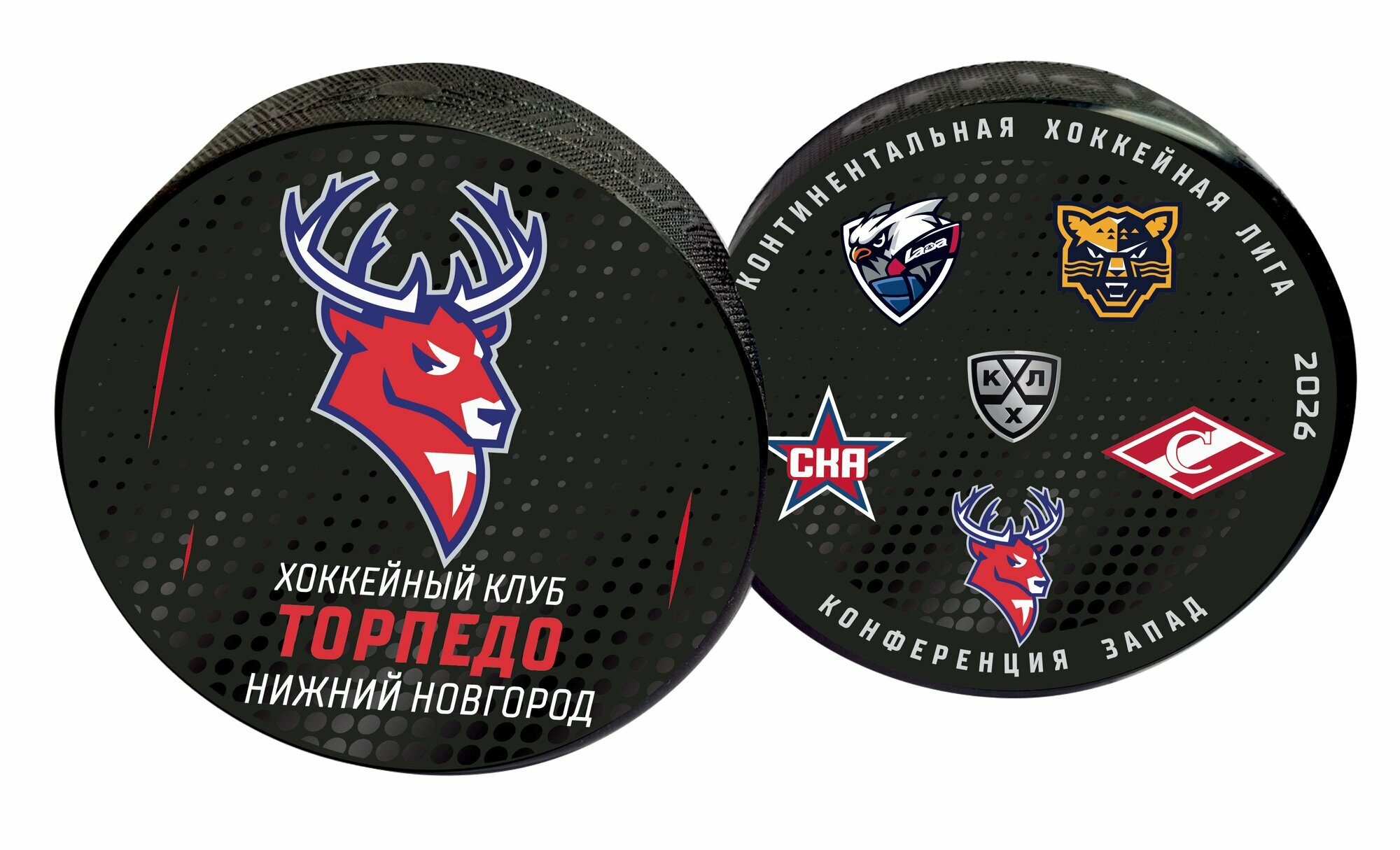 Шайба хоккейная "ExpoState - OFFICIAL" (Конференция - ХК Торпедо 2025-26. Коллекция 18 сезон)