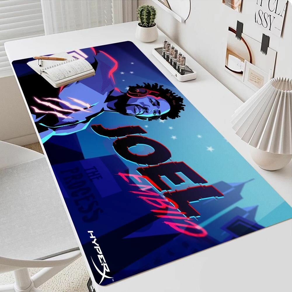 Коврик для мыши Hyperx 400x900 мм для компьютерного плеера с нескользящей резиновой фиксацией краев настольный коврик