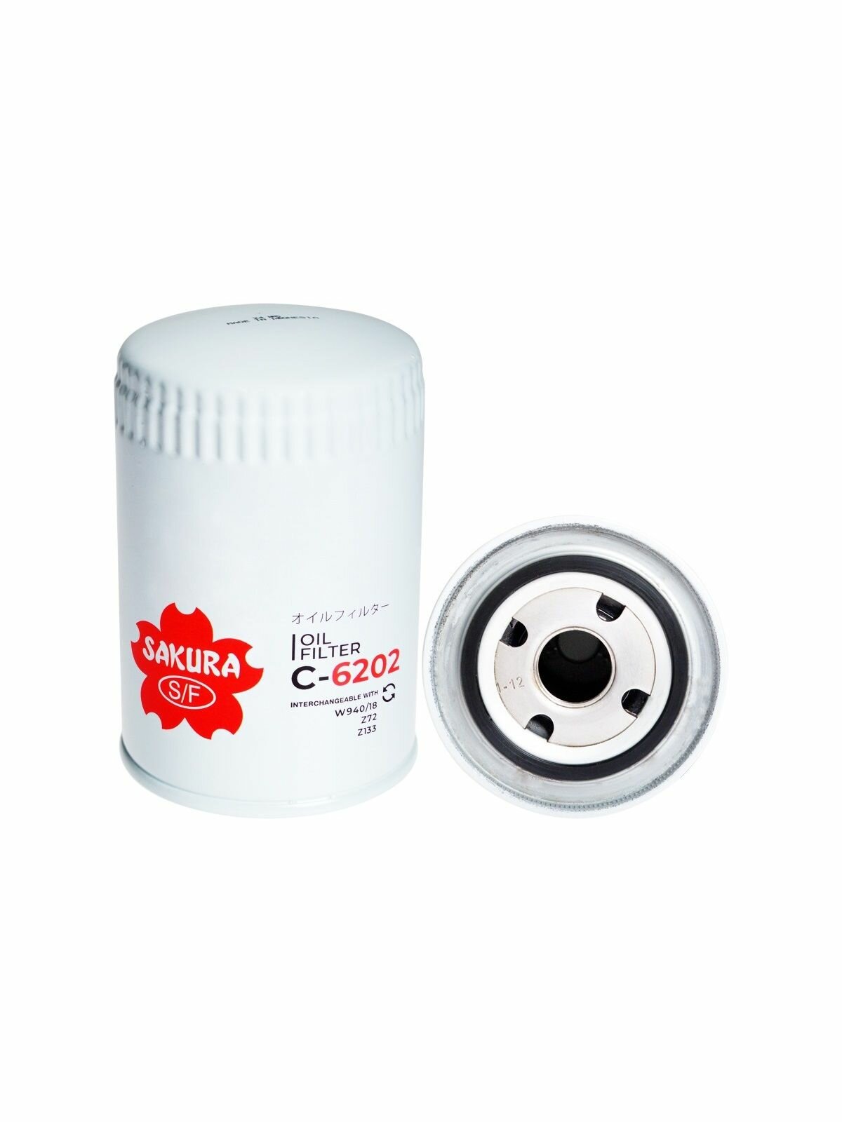 Фильтр масляный для а/м Iveco, Komatsu, Sakura C6202