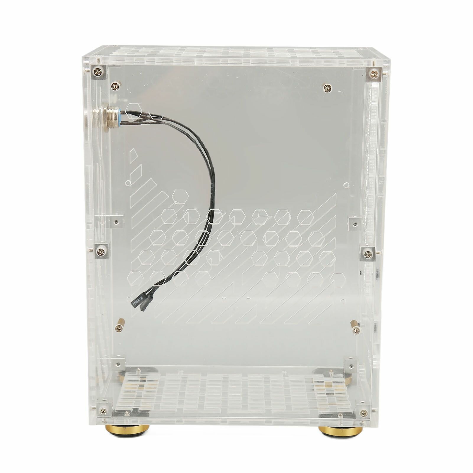 Мини-корпус ITX 4.3 л, акриловый, прозрачный