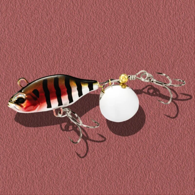 TSUYOKI Duo Realis Spin VIB Тонущий Джиг 3/3,5/3,8/4 см Белый, 40mm-23g, I