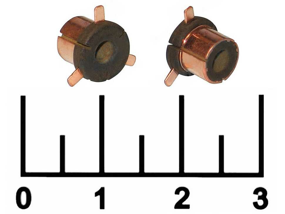 Коллектор электродвигателя 3/3.8*8*6.6мм AMKSS0001/TT73085