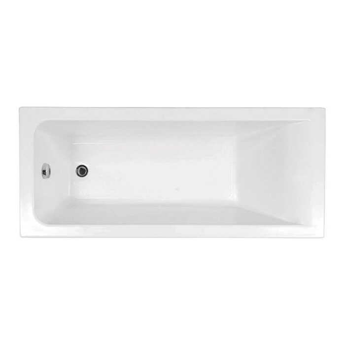 Акриловая ванна ALBA SPA Marry 180x70 см, пристенная, белая, на ножках