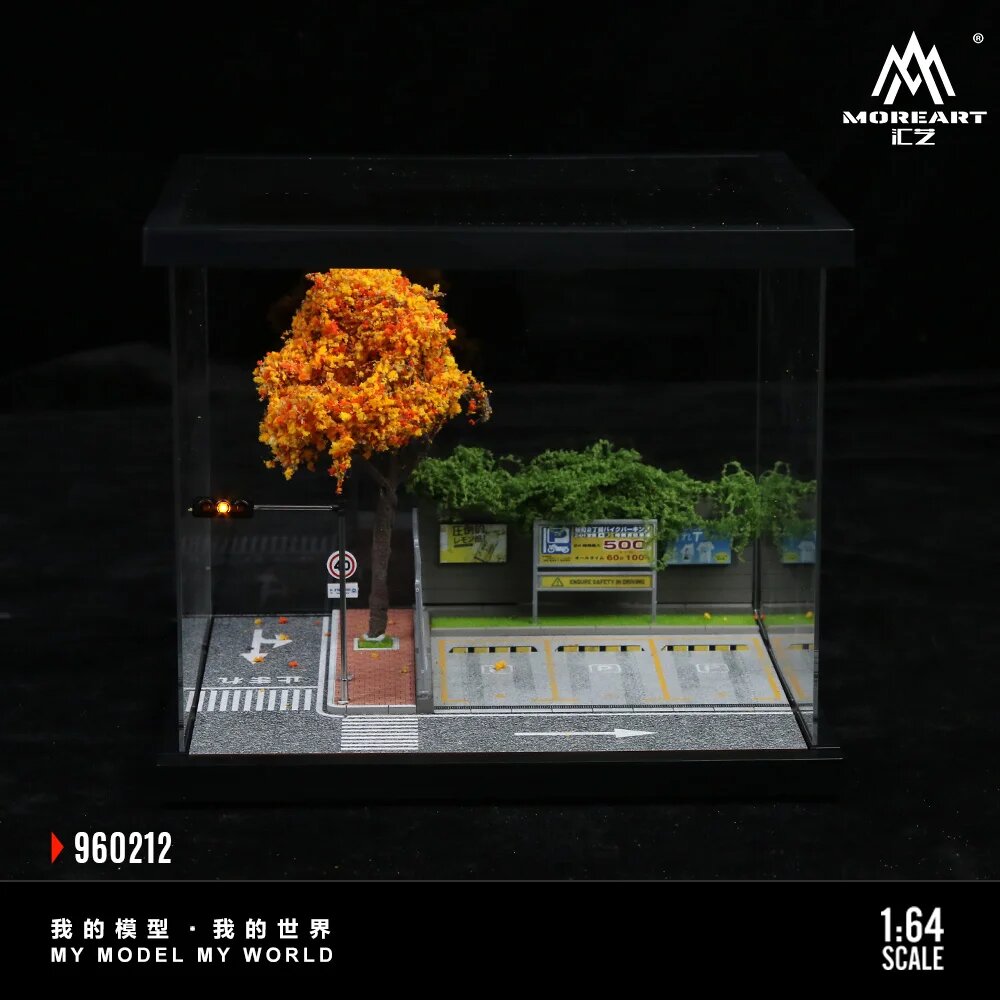 TIME MICRO MoreArt+TimeMicro 1:64 Street Scene сборная модель