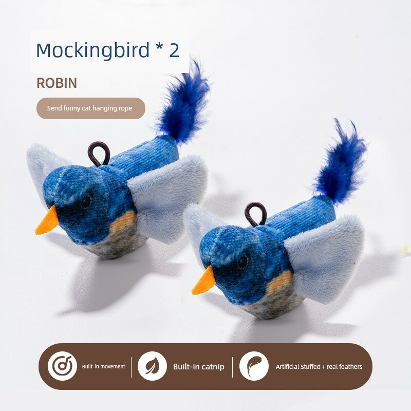 Игрушка для кошек, пищащая мышь со смарт-сенсором, легким прикосновением, звуком, плюшевой имитацией мыши, игрушкой для