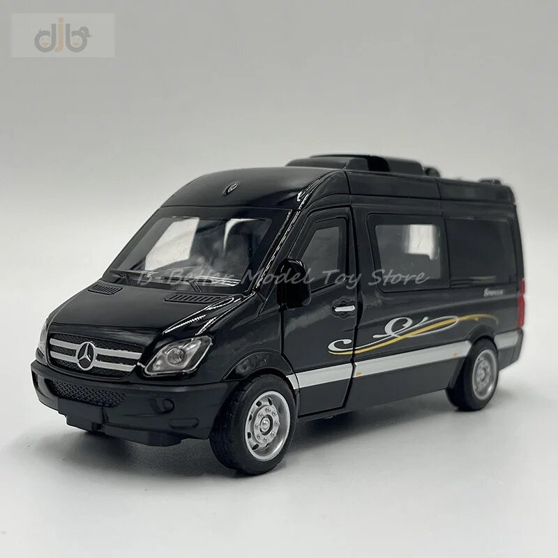 Металлическая модель автомобиля Sprinter Van 1:38 black