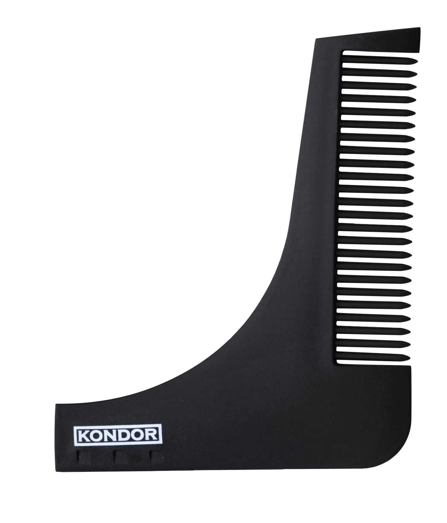 Расческа KONDOR угловая, для бороды