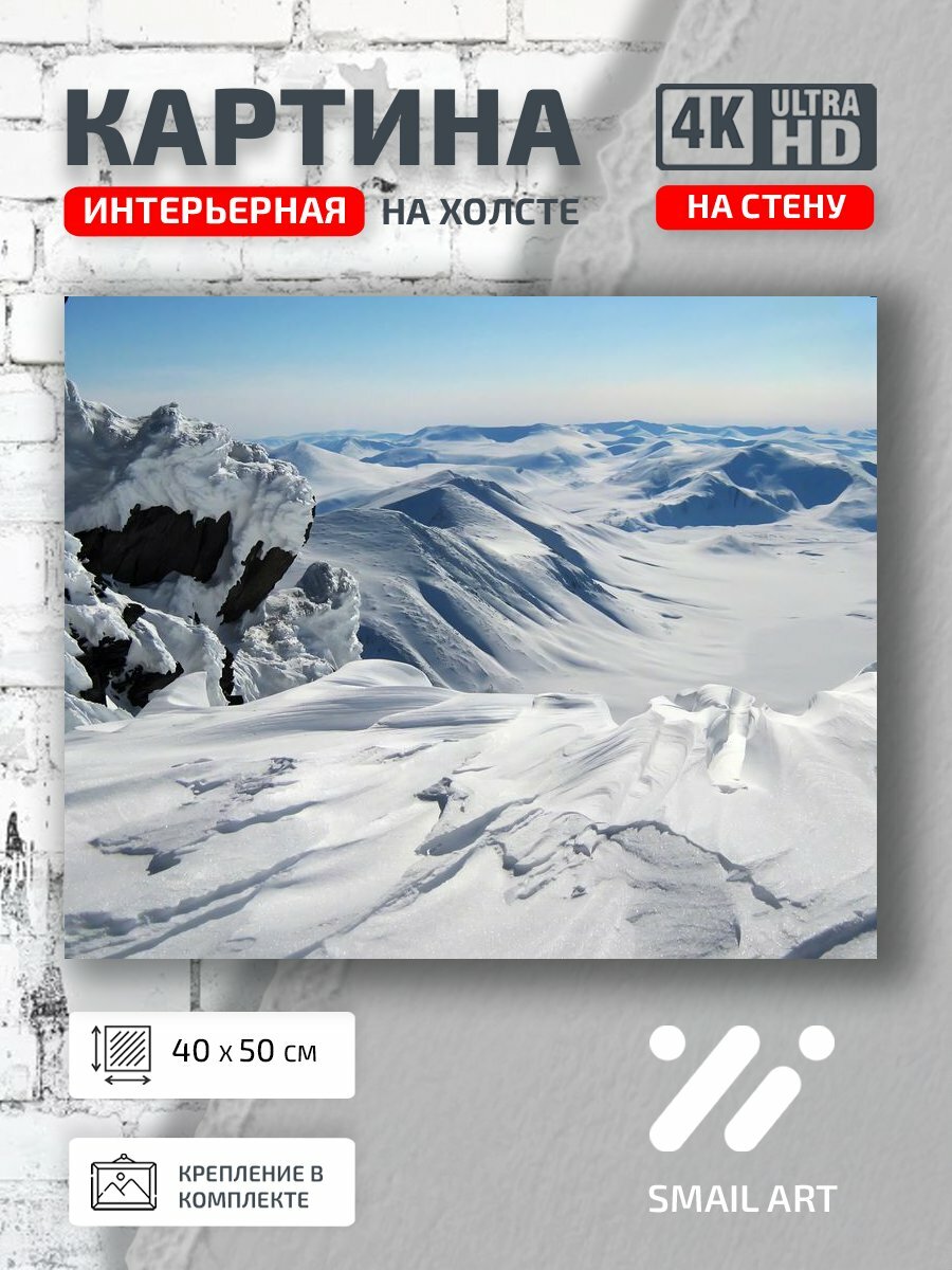 Картина на холсте интерьерная 40 на 50 на стену Горизонт Landscape для спальни пейзаж декор