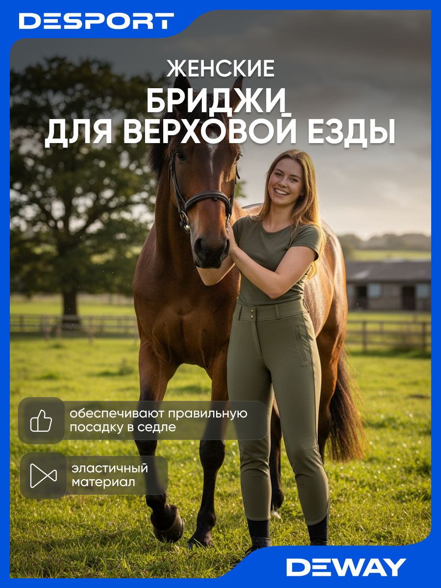 Бриджи спортивные