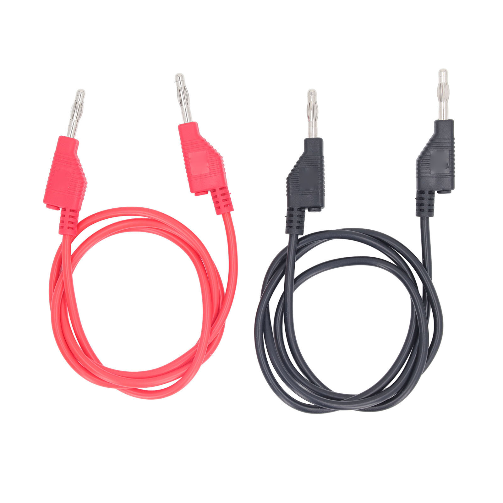 Тестовые провода с разъемами типа «банан-банан», мягкие стекируемые тестовые кабели с разъемами типа «банан» 4 мм, электрические испытательные перемычки