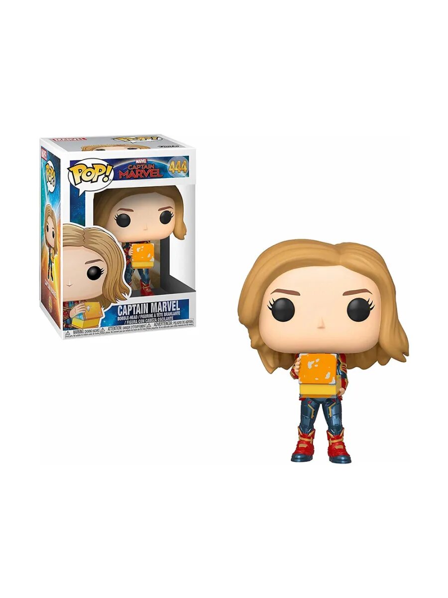 Фигурка Funko POP! Bobble: Marvel: Captain Marvel: Captain Marvel w/Lunch Box 37685