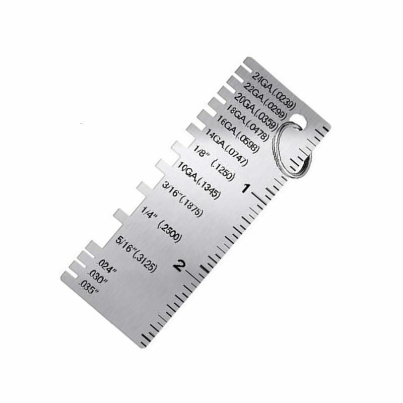 Двусторонний измеритель толщины сварного шва-серебристый