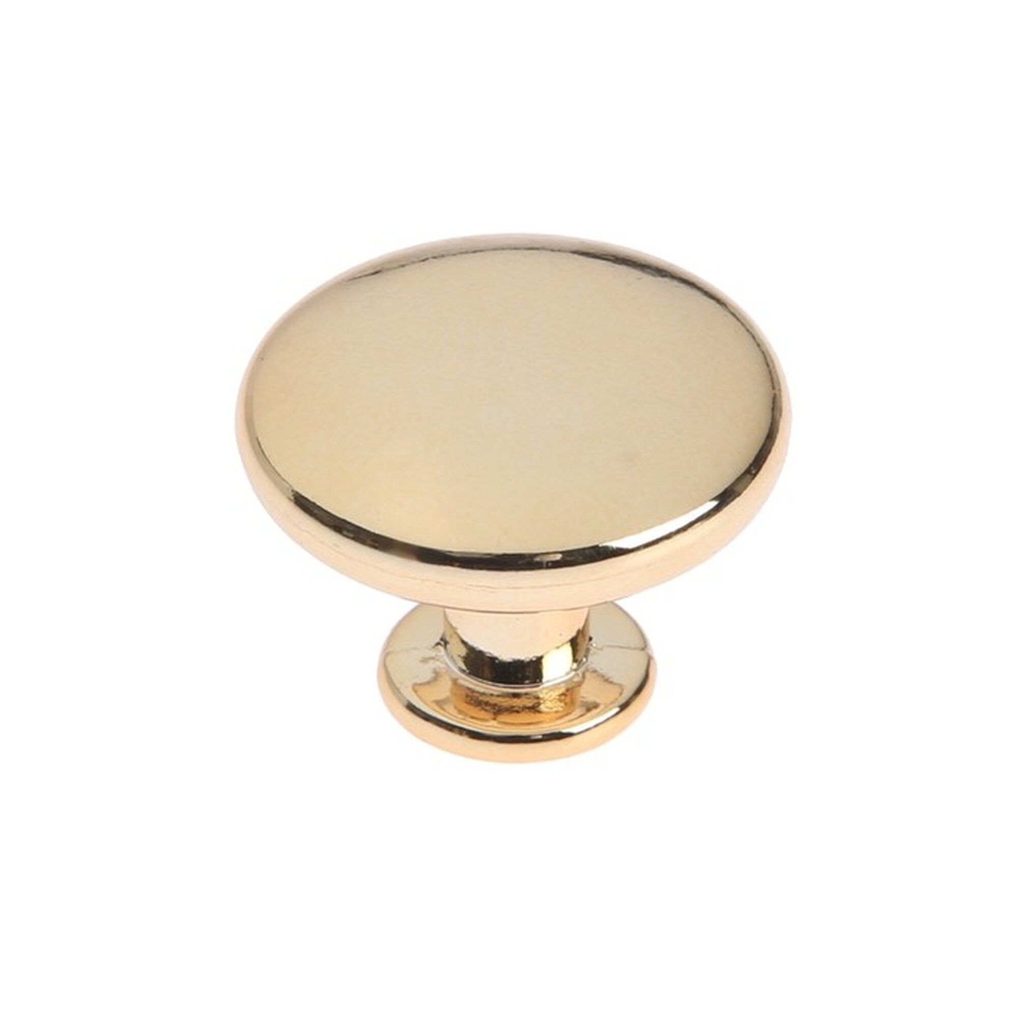 Ручка кнопка тундра LIGHT PK036GP (MD112GP), 1 шт, цвет золото