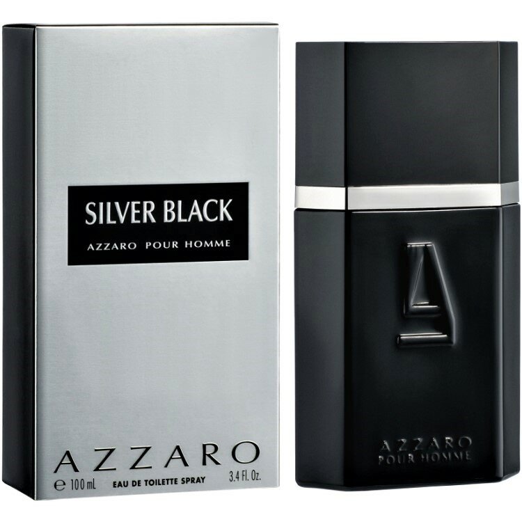 Azzaro Silver Black туалетная вода 100 ml