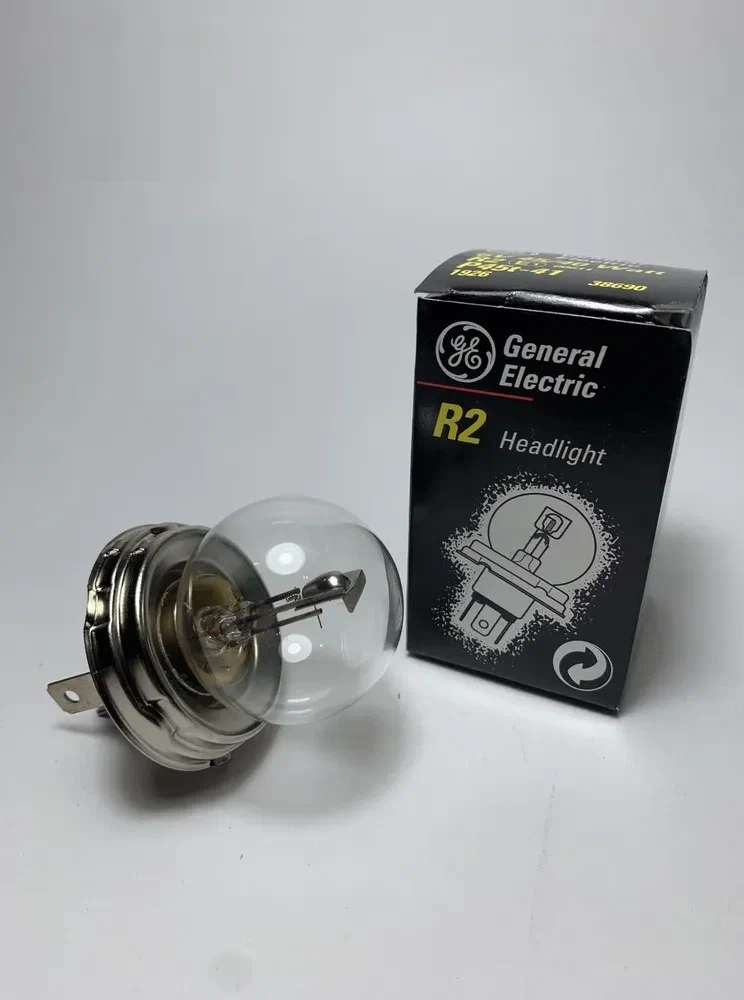 Автомобильная лампа GE Headlight R2 6V 45/40 W, P45t-41