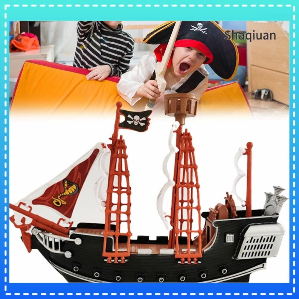 Модель пиратского корабля